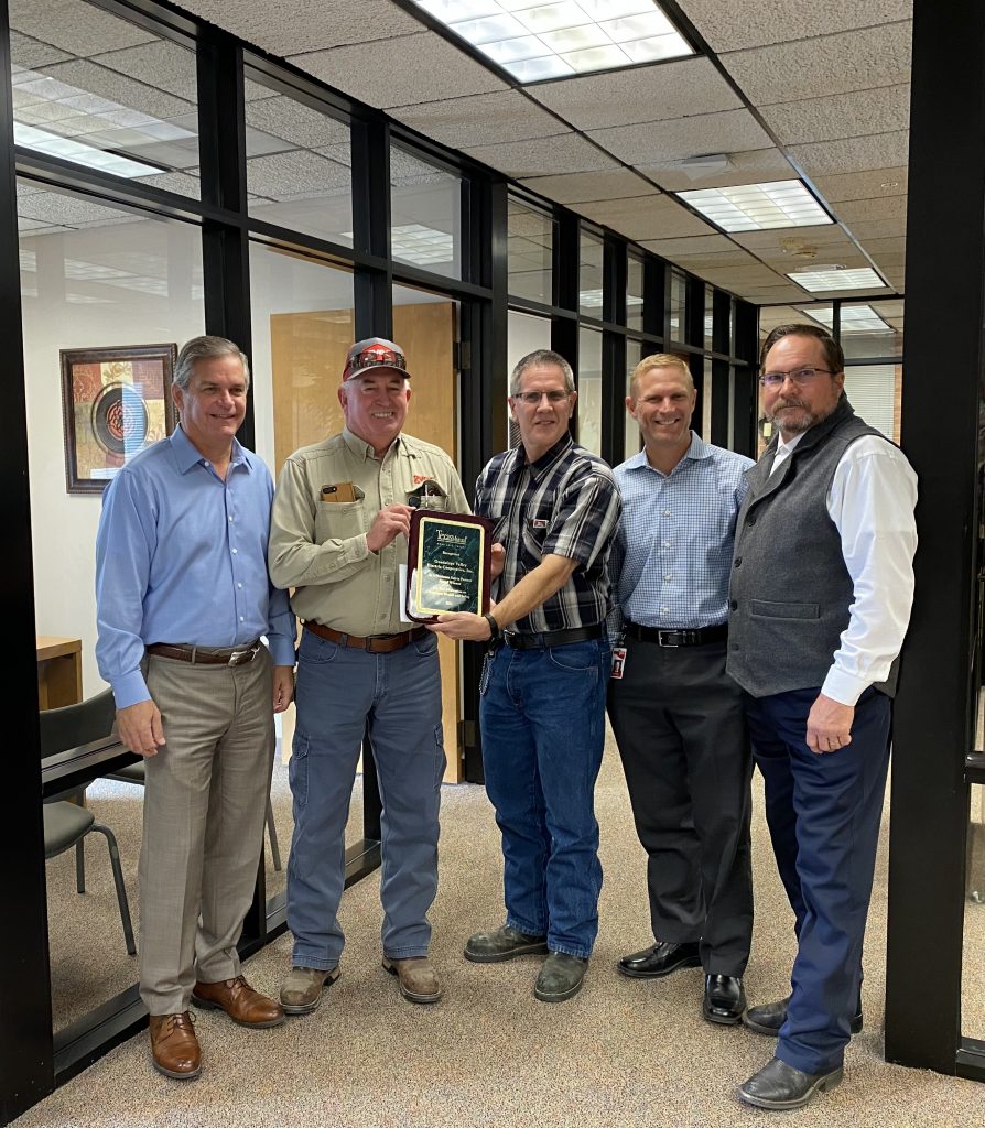 GVEC Recognized as a Platinum Safety Partner - GVEC
